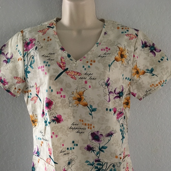 h.q. scrubs | Tops | Hq Scrub Medical Uniform Top | Poshmark
